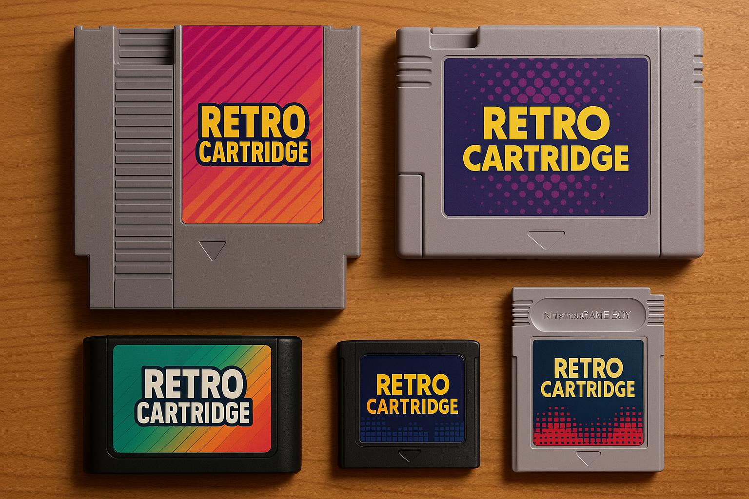 Top 7 Label Templates for Retro Cartridges — BJs Game Vault