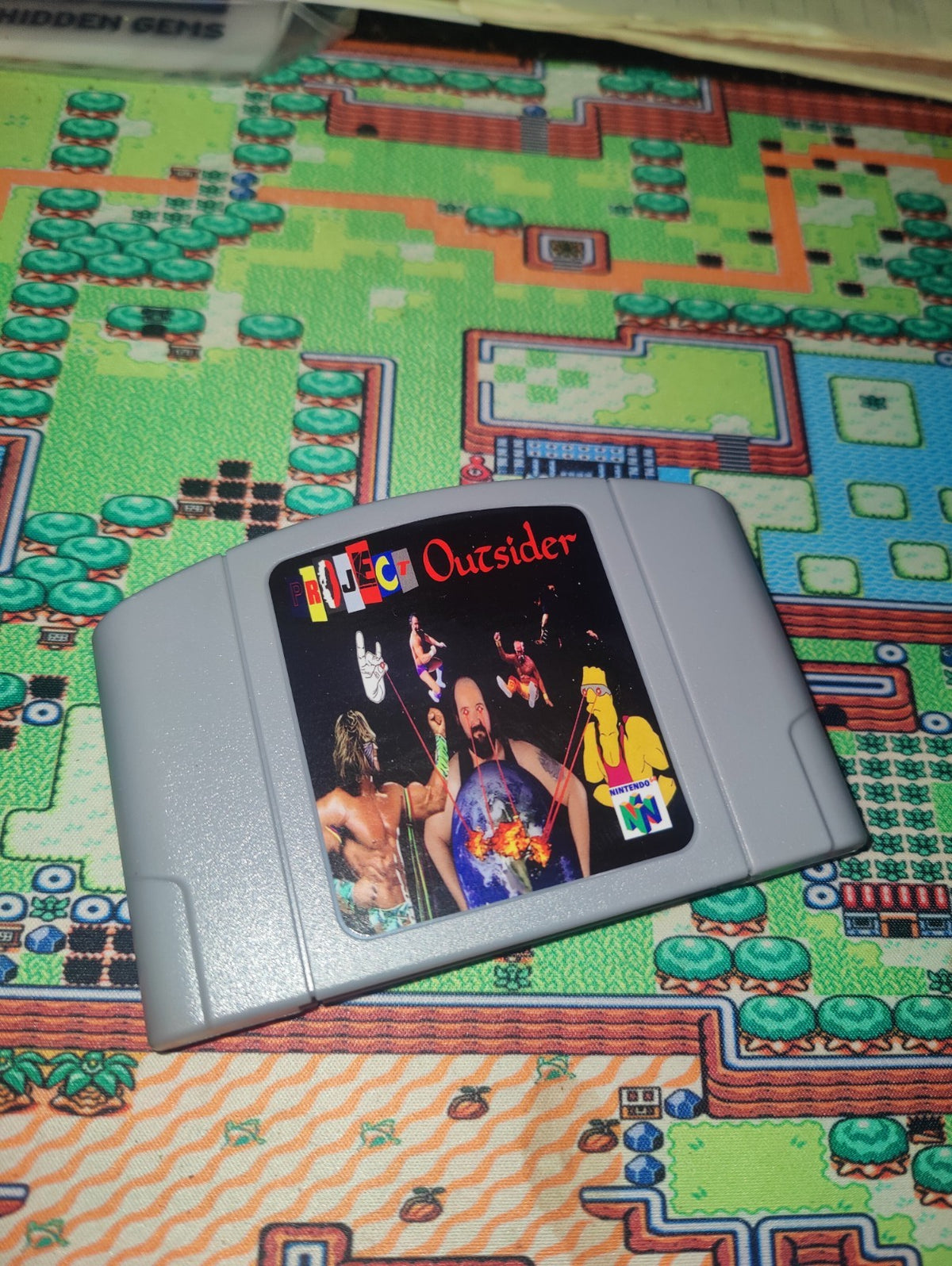 💥 Project Outsider Plus | N64 ROM hack Cartridge | Limited ROM Hack ...