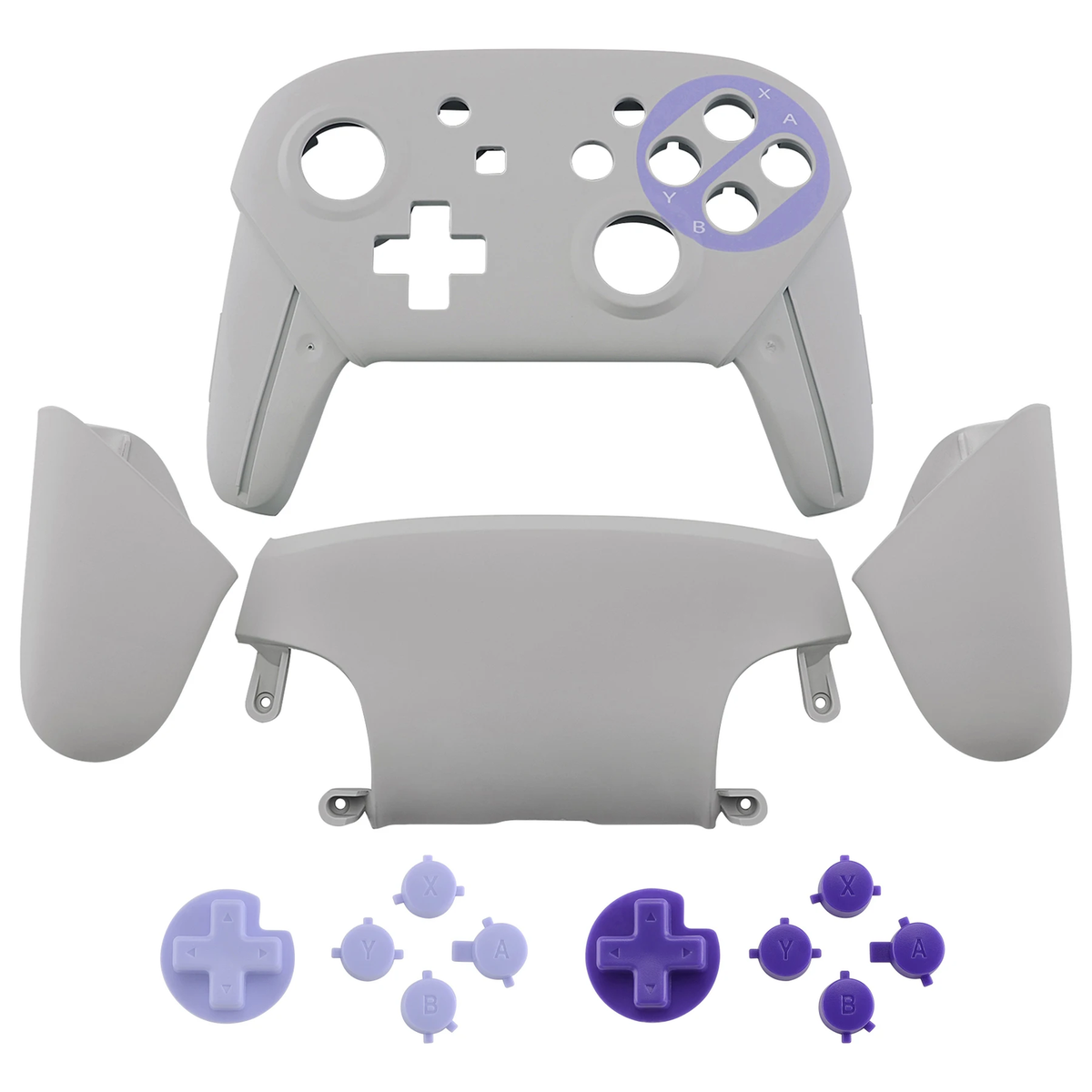 Switch Pro Controller Shell Kit | Classic ABXY Edition — BJs Game Vault