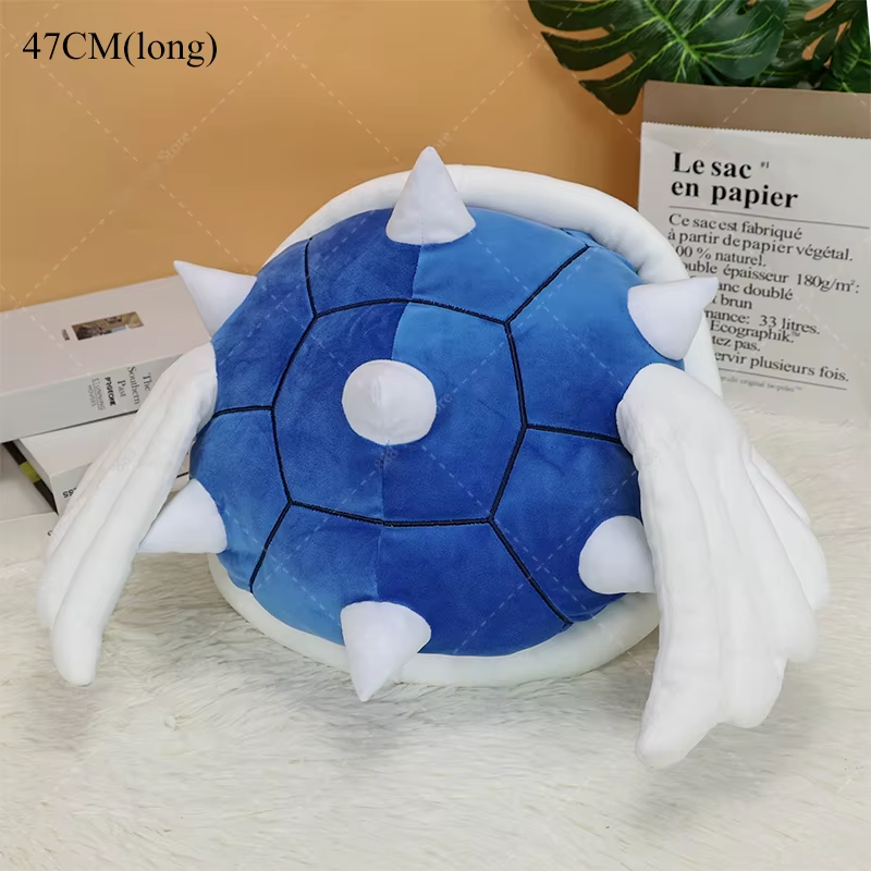 Bowser Blue Spiny Shell Plush – 29-47CM — BJs Game Vault
