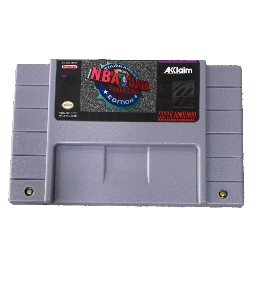 NBA Jam TE: Double Z Mod - SNES — BJs Game Vault
