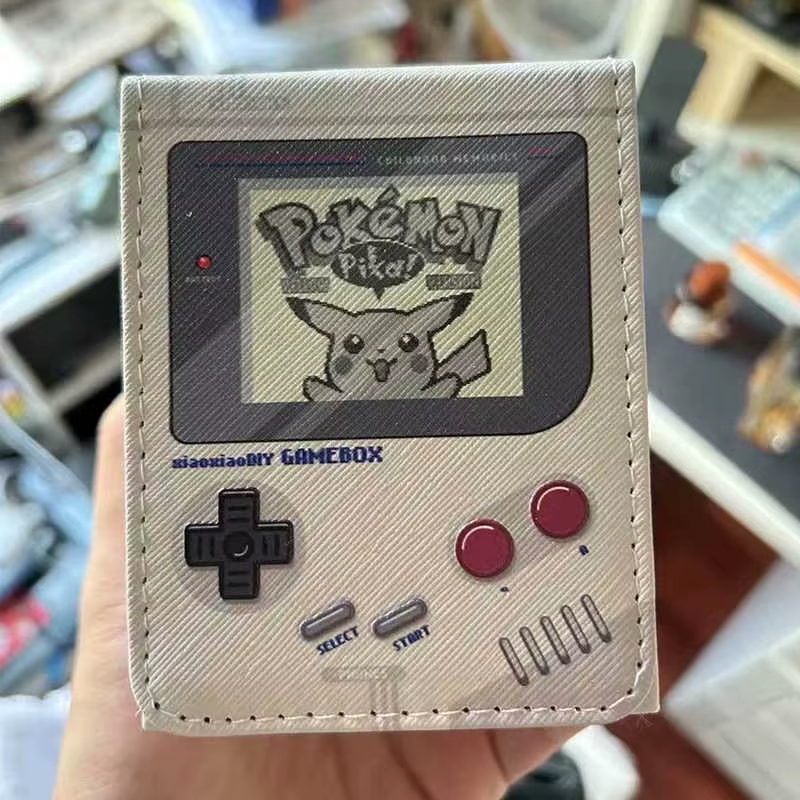 Retro Gaming Console Card Box – Leather Magnetic Flip Storage — BJs ...